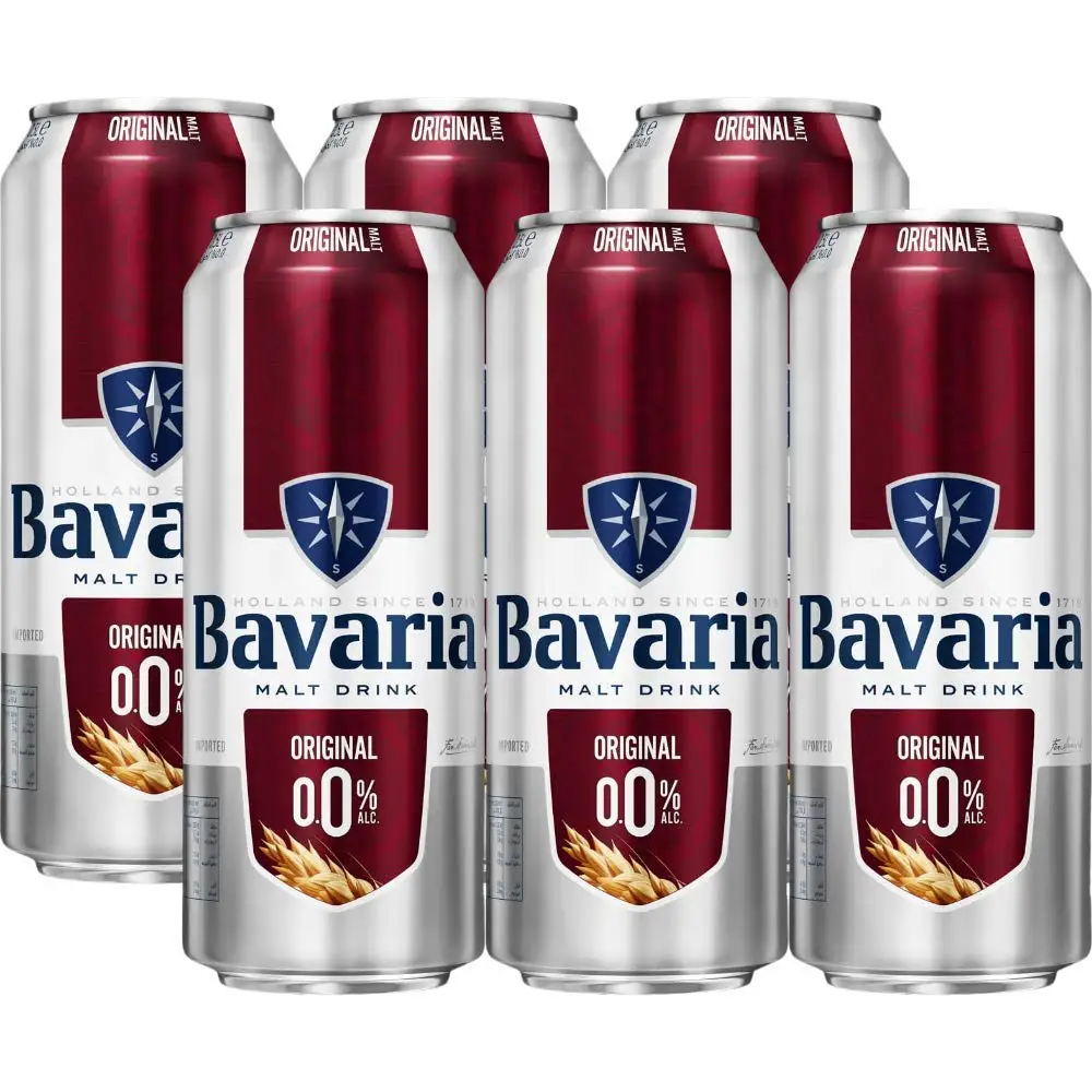 Cerveza Sin Alcohol Bavaria Premium Original De 500ml - Buy Baviera 0.0 ...