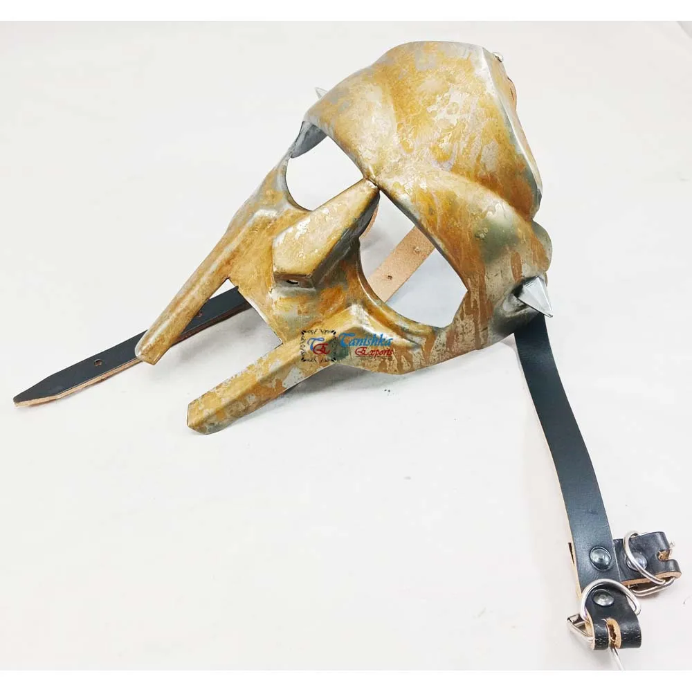 Doom Mask MF Doom Mad Villain Gladiator Doom Mask Wearable Cosplay ...