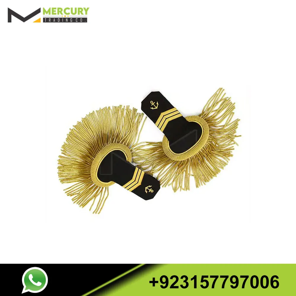 Custom Epaulets Pilot Epaulettes And Badge Formal Epaulette Security ...