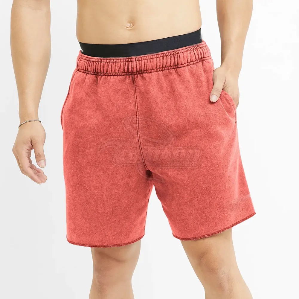 High Quality Made Men Acid Wash Shorts Custom Design Men Acid Wash ...
