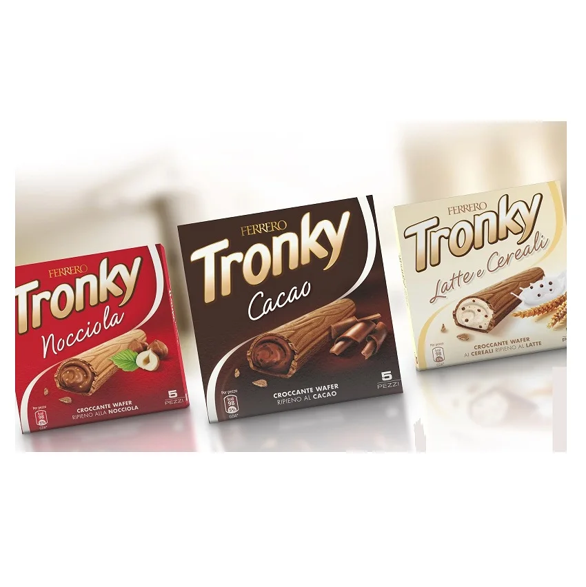 Bulk Stock Available Of Ferrero Tronky Bars Crunchy Wafer With ...
