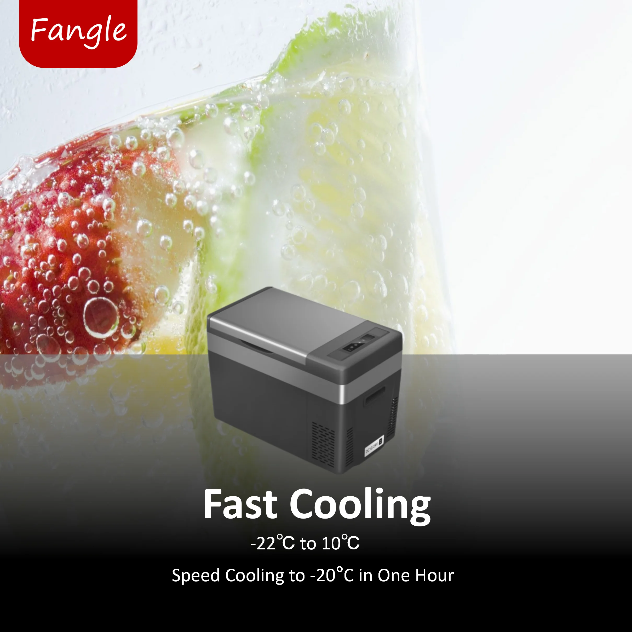 29L Best Selling Small Cooler Box DC Compressor Type Car Use Portable ...