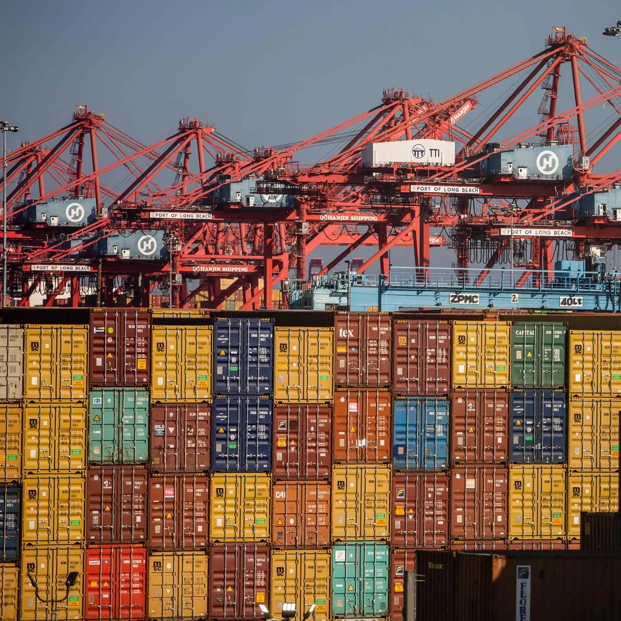 40 Feet Container 40 Feet High Cube Dry Cargo Shipping Container Marine ...