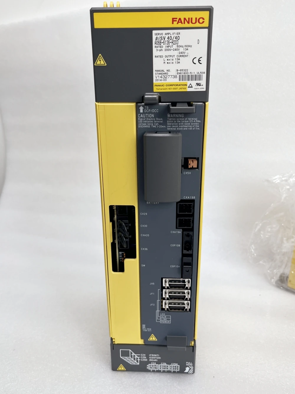 Japan 100% Original Fanuc Servo Amplifier Module A06B-6136-H203 for Cnc Machines| Alibaba.com