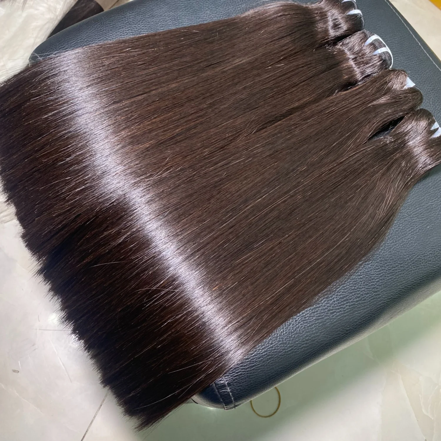 Super Double Drawn Bone Straight Vietnamese Hair Extensions
