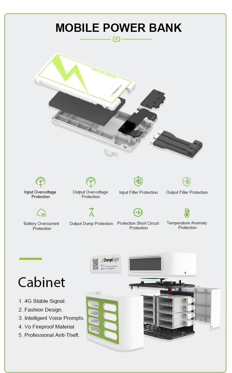 Factory Direct Li-polymer Battery 5000mah Phone Docking Charging 8slots ...