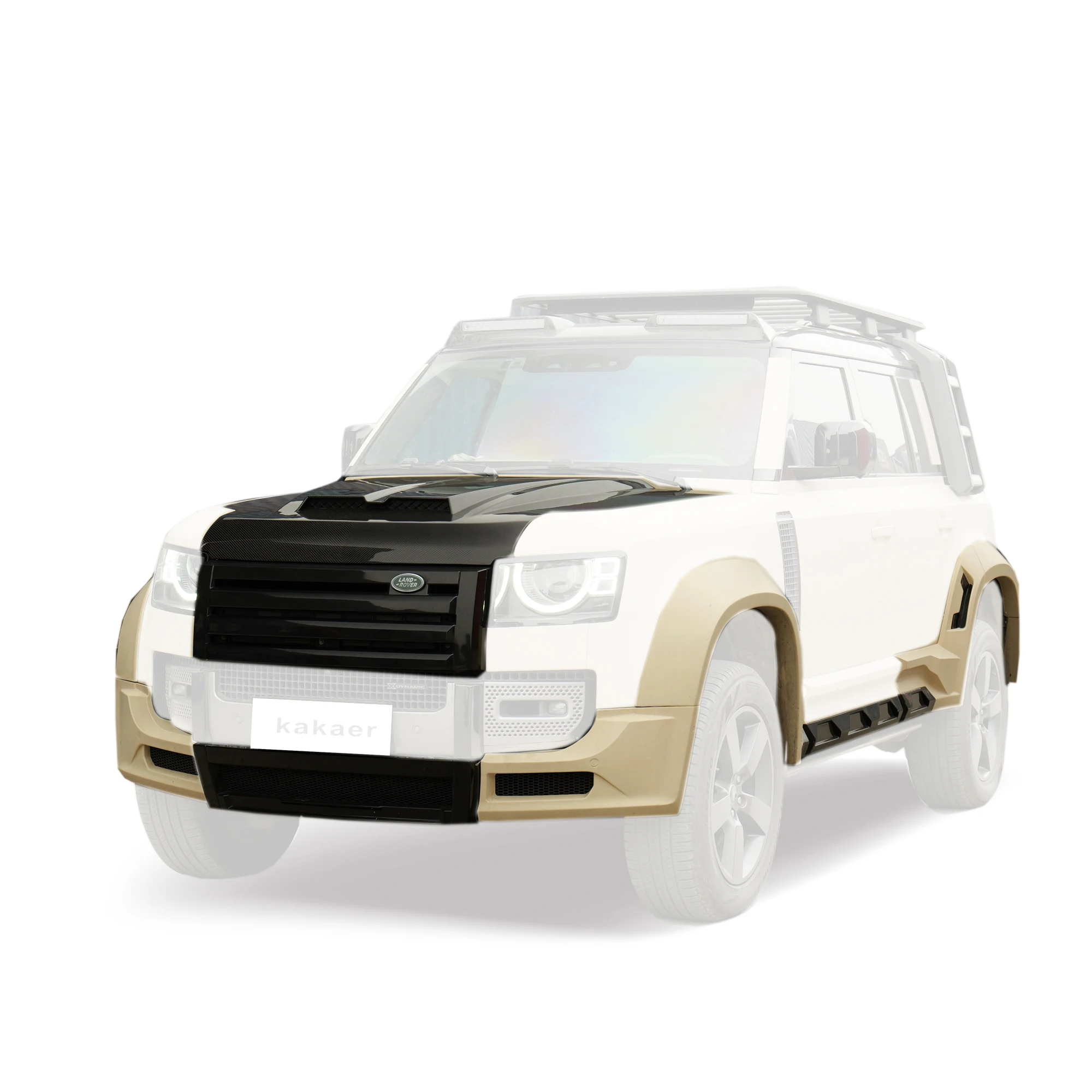 Good Fitment Wide Bodykit for Range Rover Defender Front Lip Rear ...