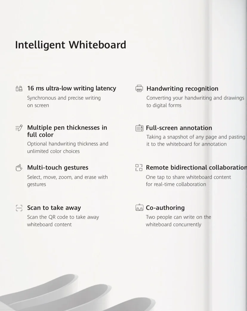 HUAWEI Ideahub S2 & S2 Pro - Intelligent Interactive Whiteboards