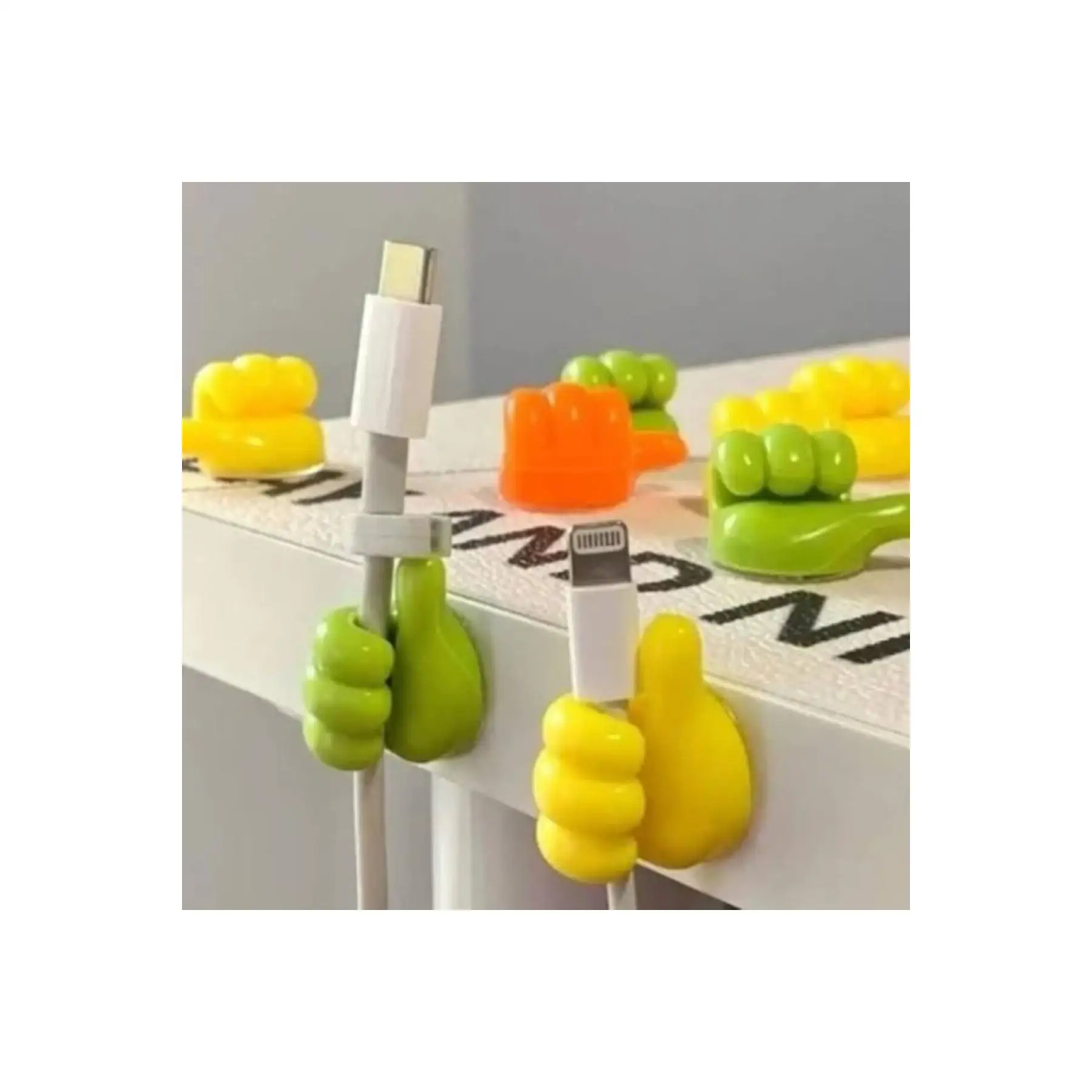 Hand Shaped Cable Holder 10 Pieces - Buy Cable Organizer Hand Shape ...