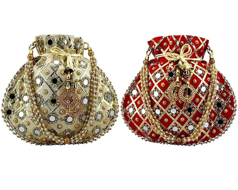 New Arrival Designer Women Purses Bags Handbags Potli Bag Mirror ...