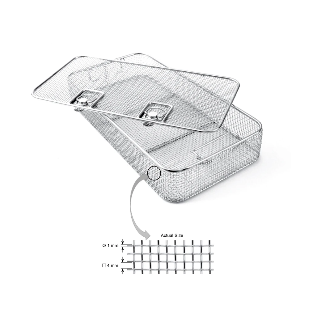 Basket For Sterile Container System Medical Mesh Box Hospital Use ...