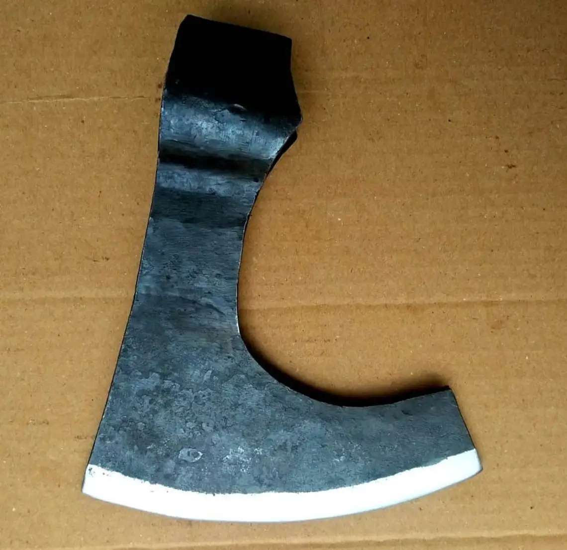 Hand Forged Viking Axe Head Beard Head High Carbon Steel Forged ...