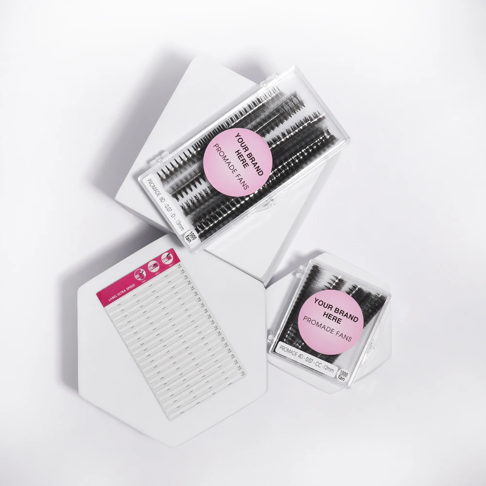 Lash Extension Premade Fan Eyelashes Low Price Pro-made Pbt Synthetic ...