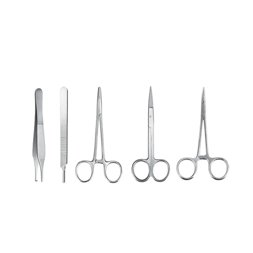 Stainless Steel Dressing And Suture Removing Set Wound Care Dressing ...