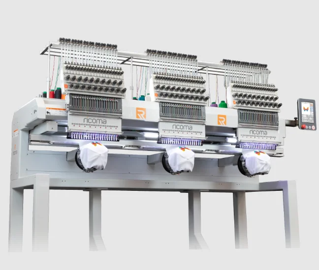 Three-head Commercial Embroidery Machine - Buy Embroidery Machine ...