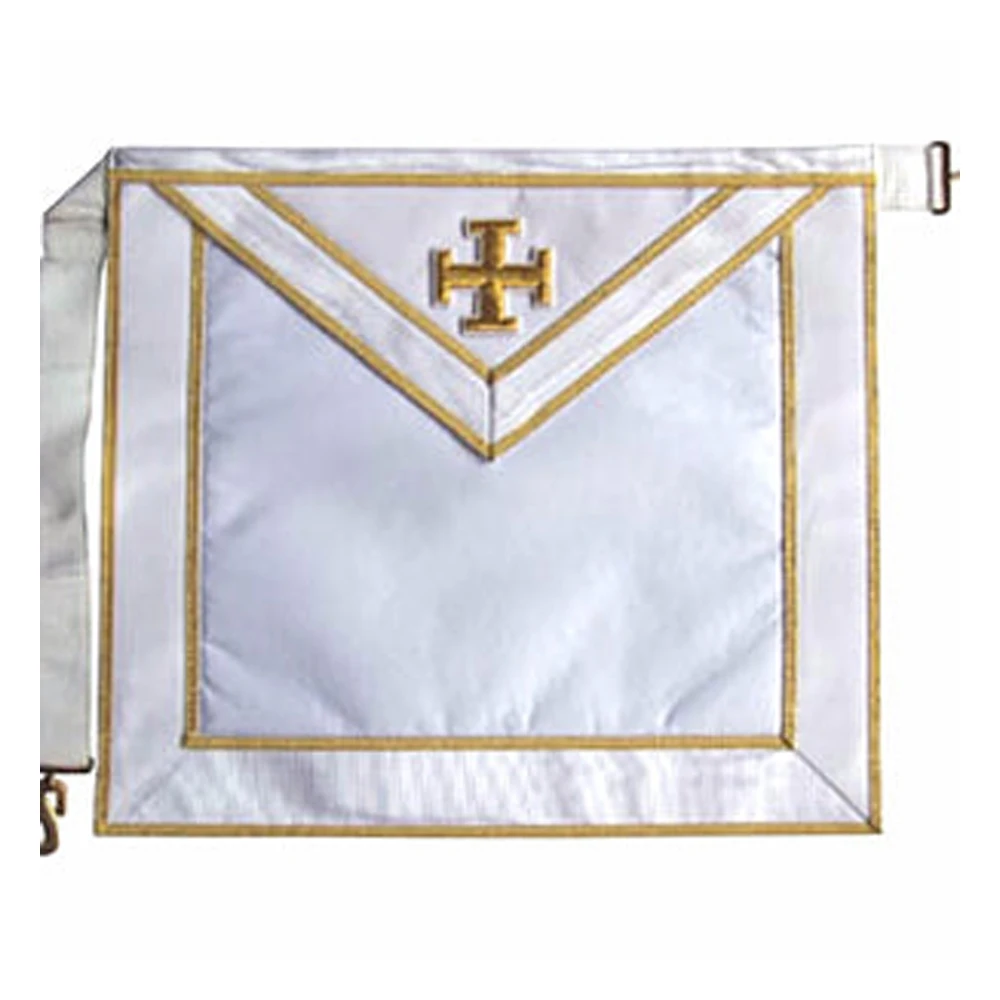 17th Degree Scottish Rite Masonic Apron - [maroon & Gold] - Buy Masonic Scottish Rite Aasr 30th ...
