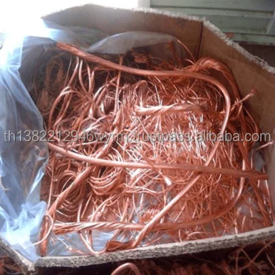 Copper Wire Of Peeled Cable 99.7-99.99% High Purity Copper Scrap Copper ...