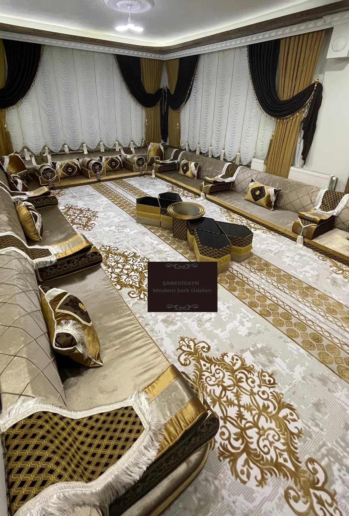 Arabic Majlis Moroccan Majlis Design | Sitting Height 40cm | Sofa ...