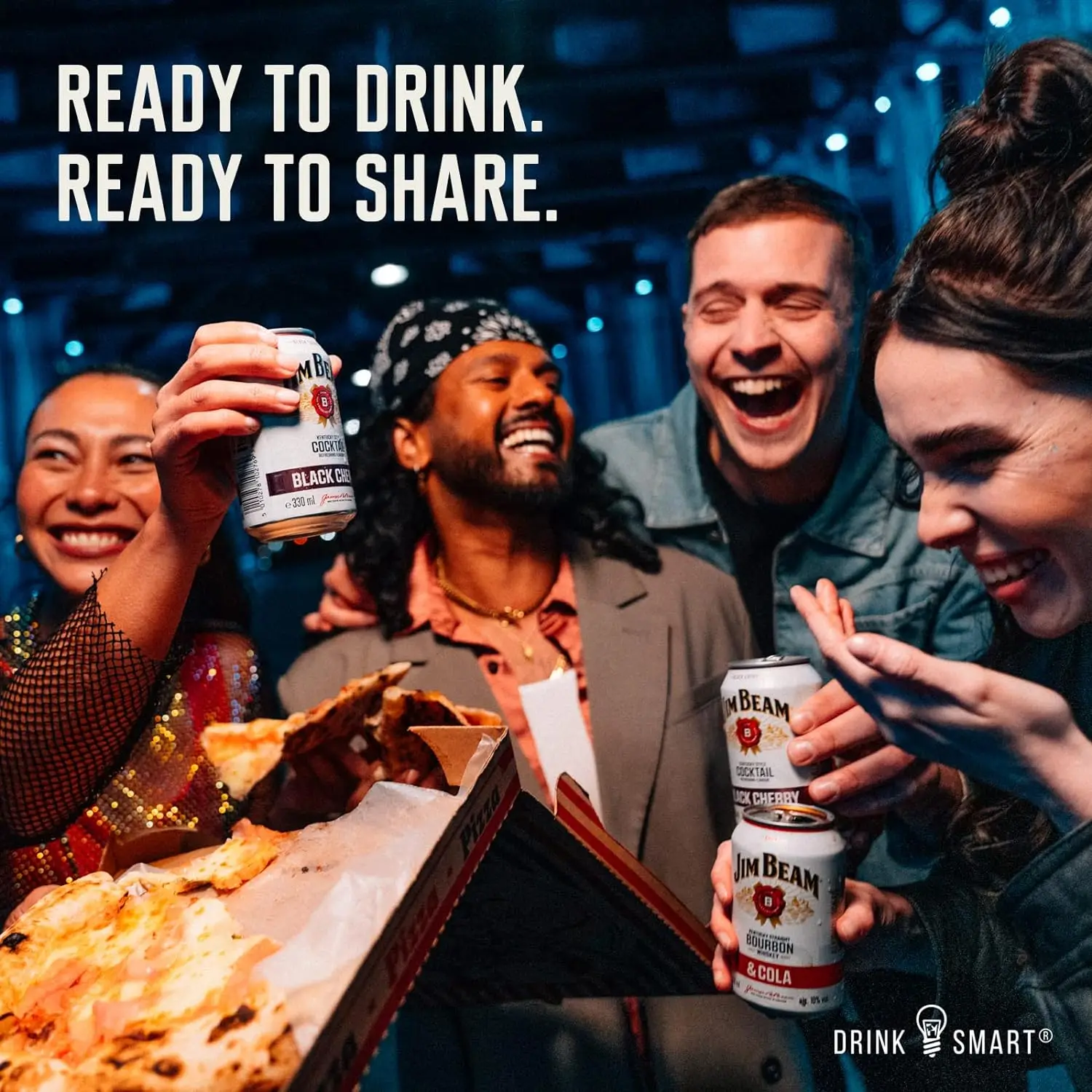 Jim Beam White&cola 330ml Pack Of 24 Cans - Buy Jim Beam Bourbon & Cola ...