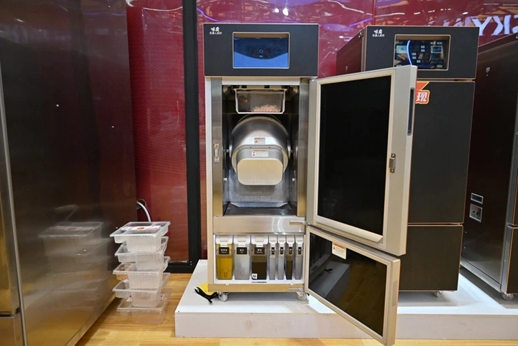 Micity Robot Automatic Food Cooking Machine Wok Robot Commercial ...