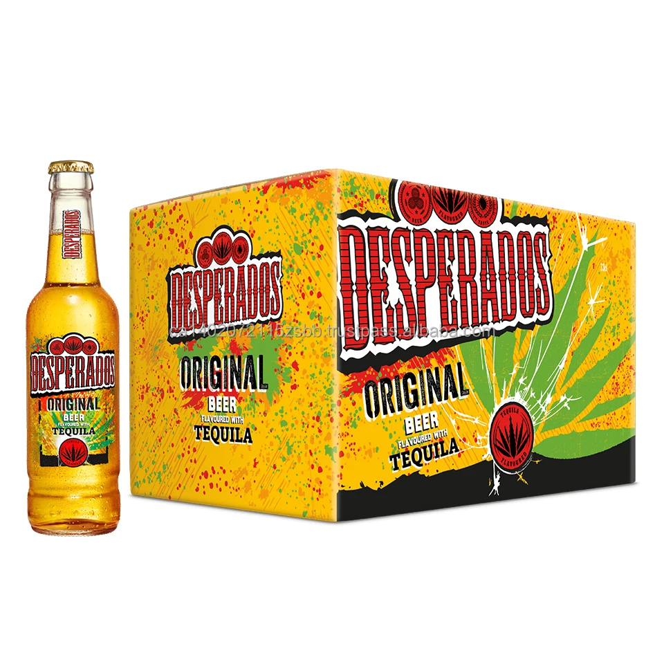 Desperados Tequila Beer 6 X Bottle 330 Ml -desperados Tequila Lager ...