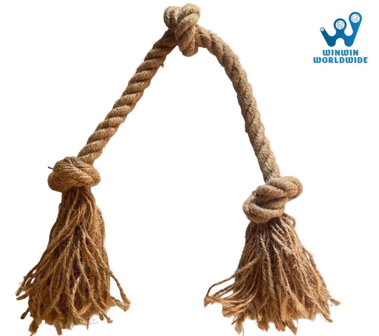 Wholesale Custom Eco Friendly Training Plush Squeak Hemp Rope ...