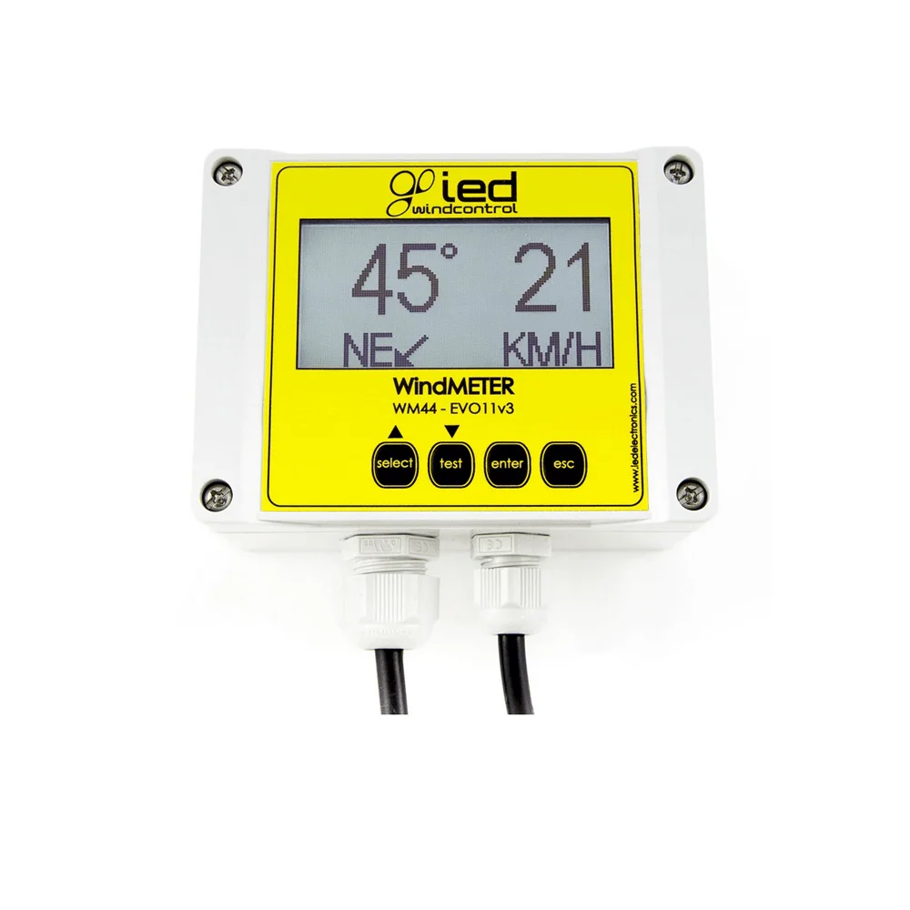 Top Quality Wind Speed And Direction Display Wm44-evo11 V3 Ip65 230vac ... Top Quality Wind Speed And Direction Display Wm44-evo11 V3 Ip65 230vac ...