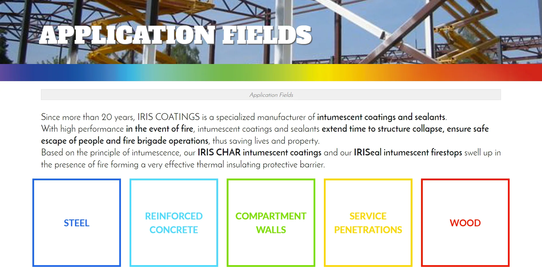Special Primer Iris Primer 3500 For Intumescent Coatings For Concrete ...