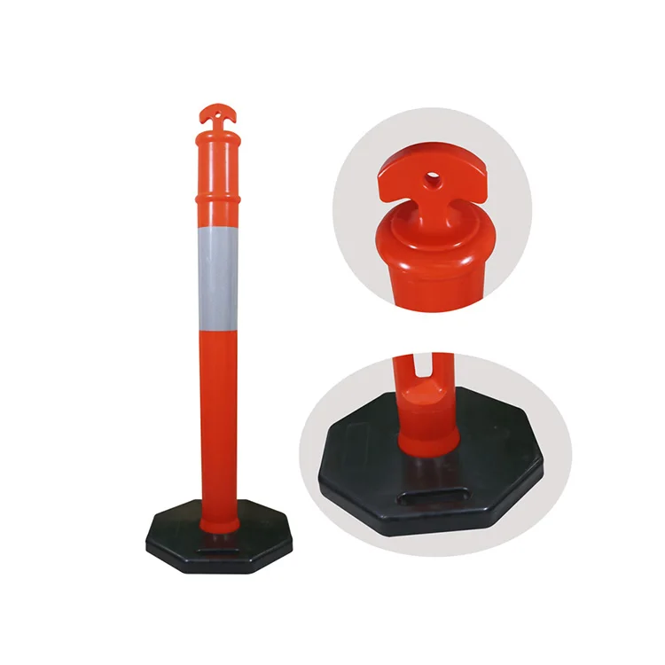 T-top Bollard Stand Barrier Traffic Delineator Guide Post For Road ...