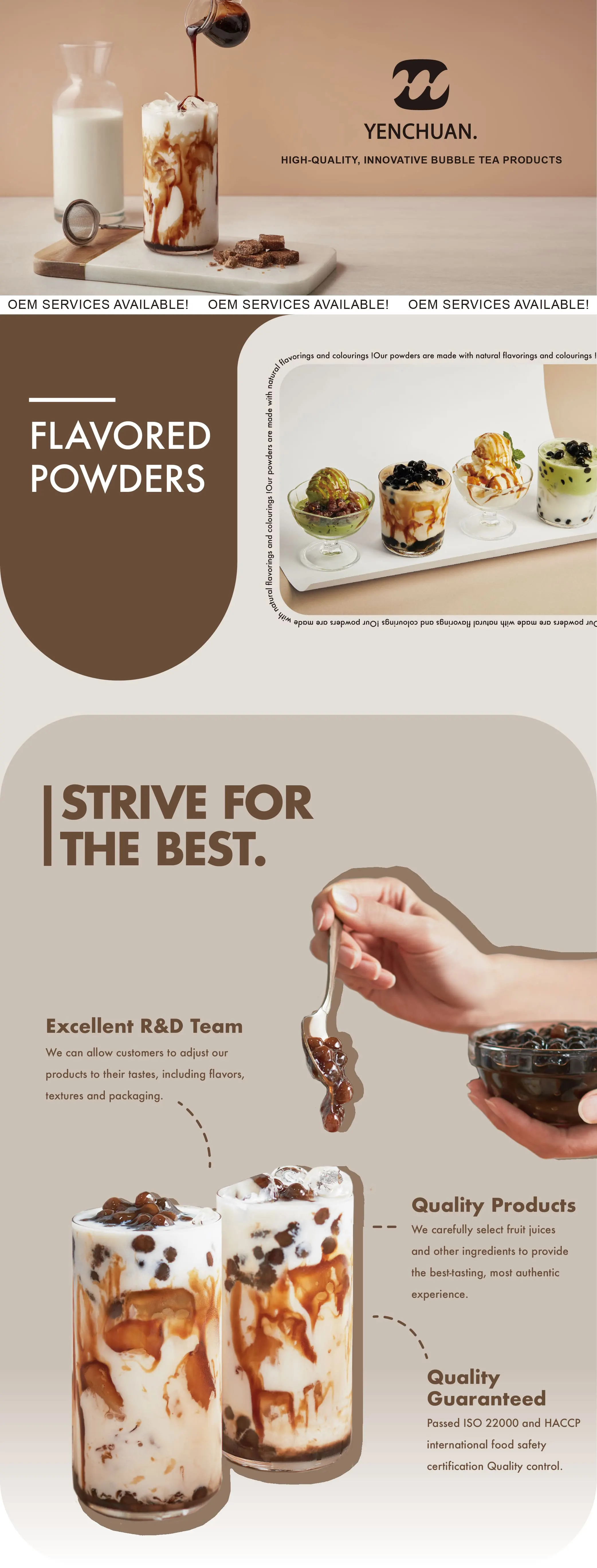 Taiwan Product Thai Milk Tea Flavored Powder For Thai Milk Tea Boba ...