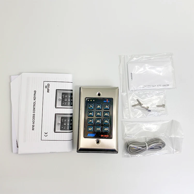 DK-2822B P0 Dual Relay Output Upgradable Access Control Keypad for Door ...
