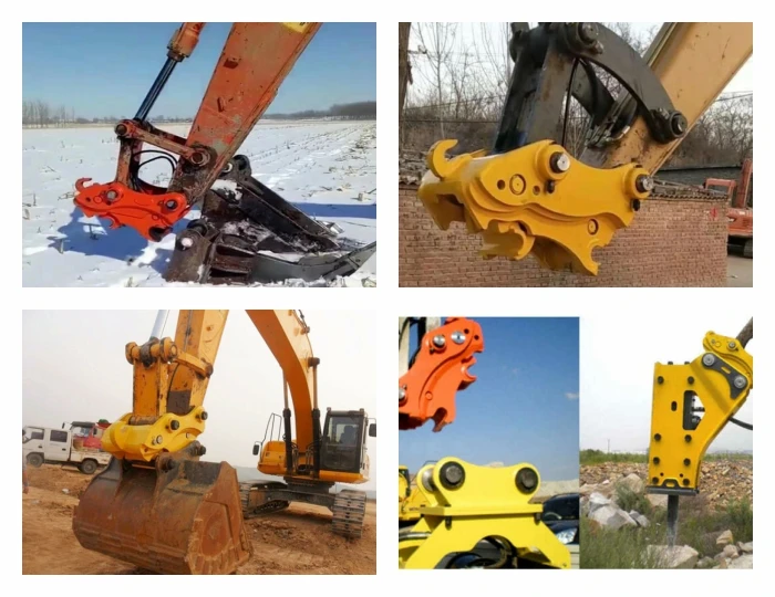 Excavator Quick Coupler Hydraulic Quick Hitch For Construction Jcb ...