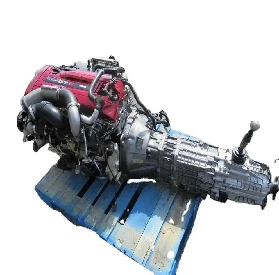 Jdm Nissaan Skyline R34 Gtr Rb26det Engine 6 Speed Getrag Transmission Rb26dett - Buy Rb26dett 2 ...