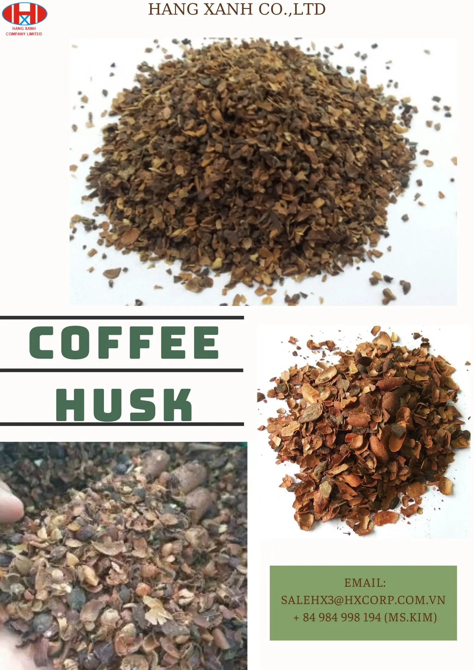 Hot Deal- Agricultural Waste Dried Coffee Husk For Feed For Fertilizer ...