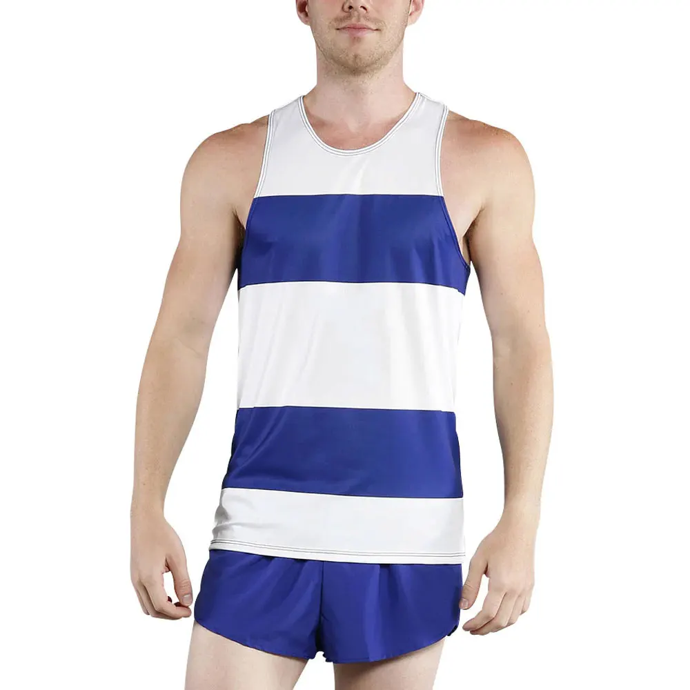 Best Custom Printed Gym Wear Men Tank Top For Sports Singlets / New Style Lightweight Fabric Men ...