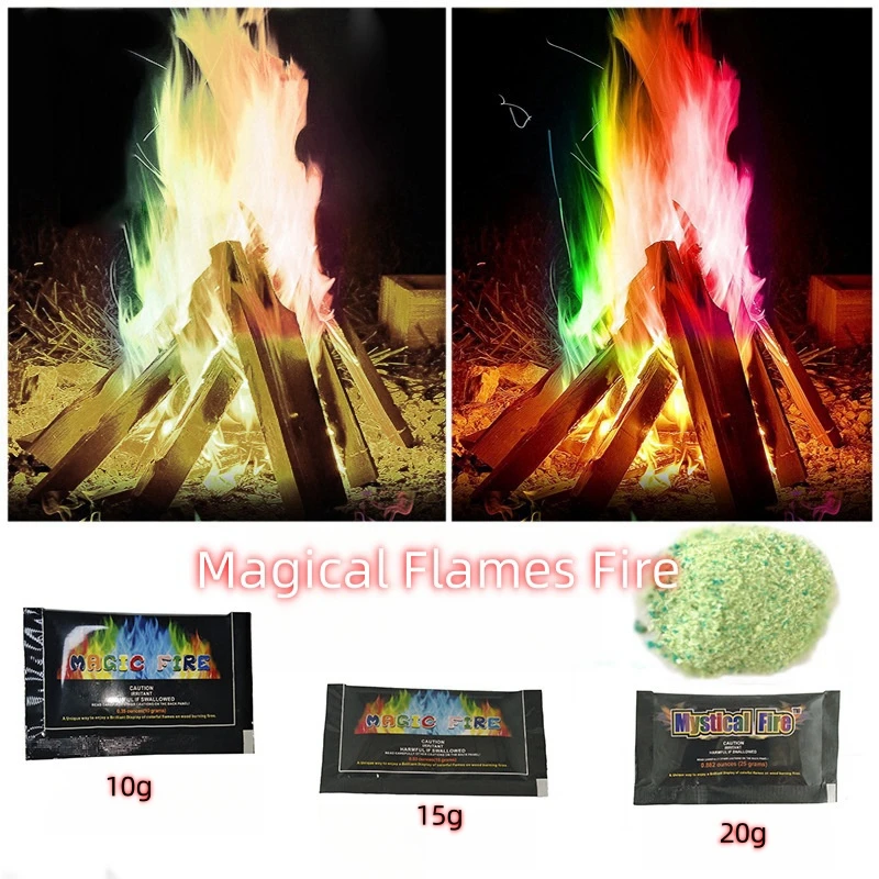Outdoor Magical Fire Color Changing Packets For Campfires Fire Pit ...