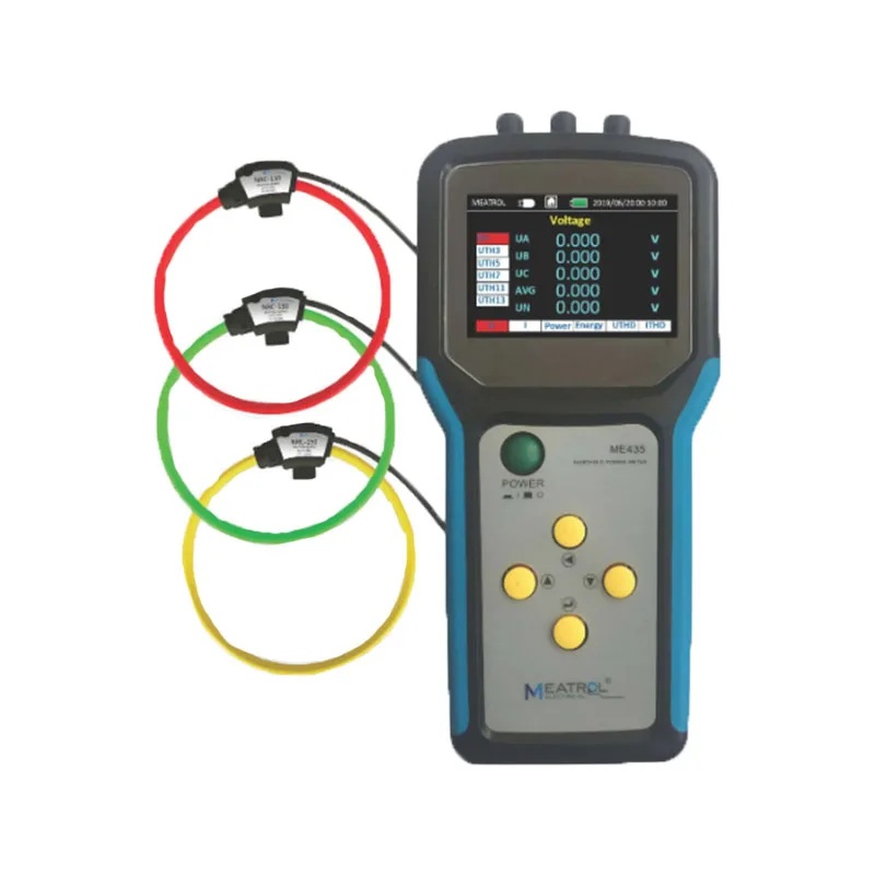 Smart Loggers Poly-phase Power Quality And Energy Analyzer With 3.5 ...