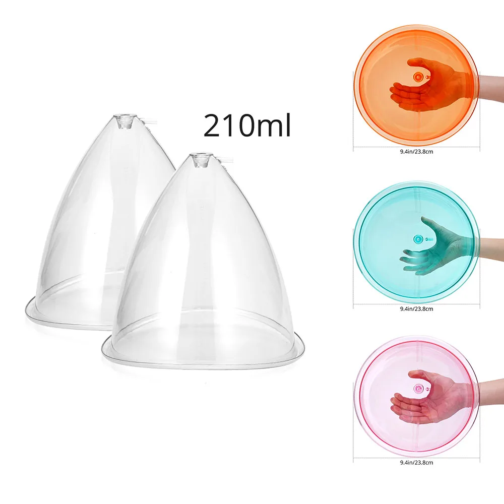 Professional 210ml Breast Butt Enhancement Vacuum Cupping Super Extra ...