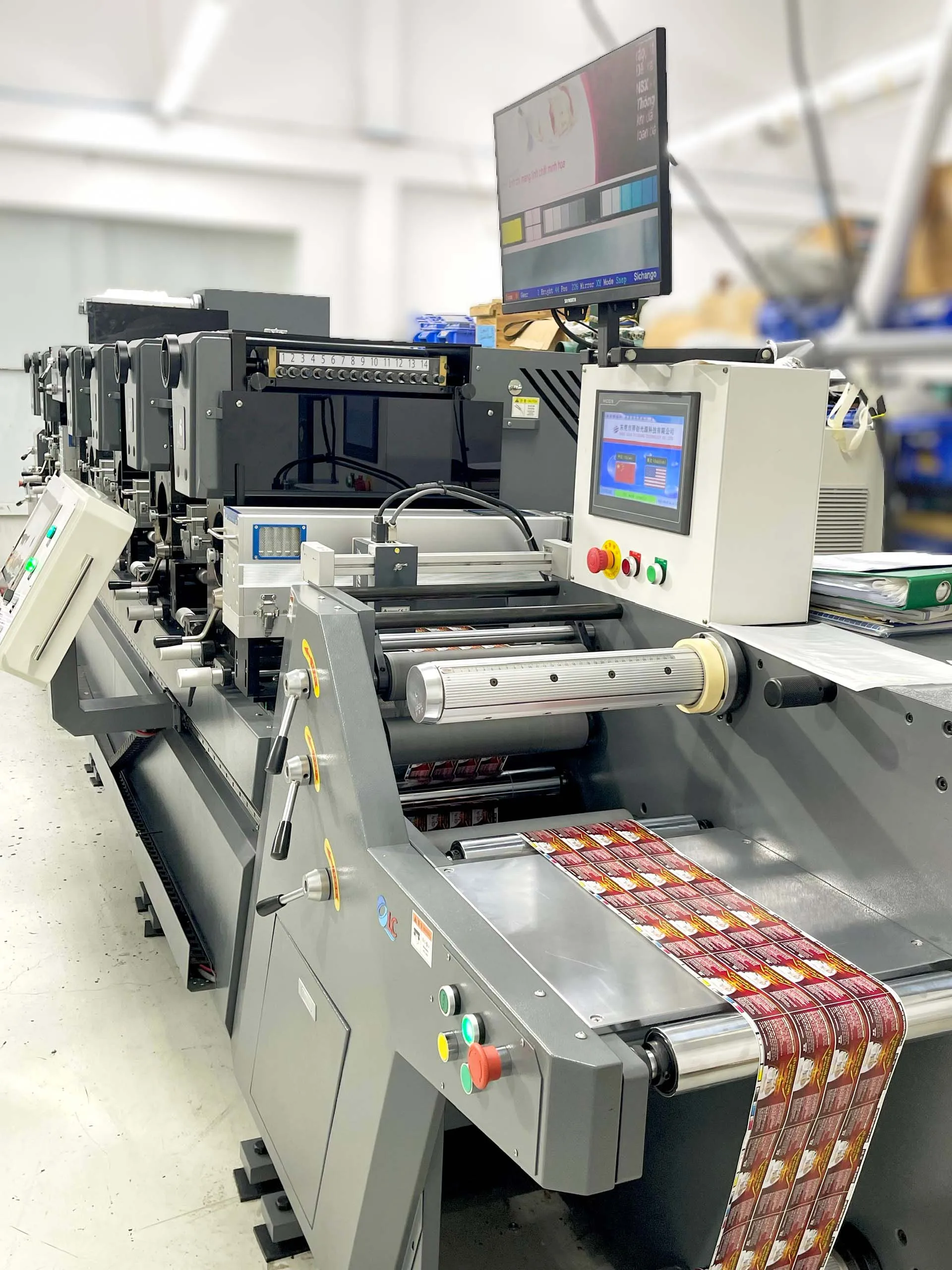 High Quality Label Sticker Matt Coating Show Information Sliver Or ...