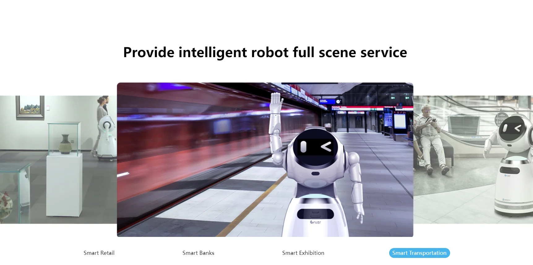 Reception Robot Voice Interaction Humanoid Intelligent Smart Welcome ...