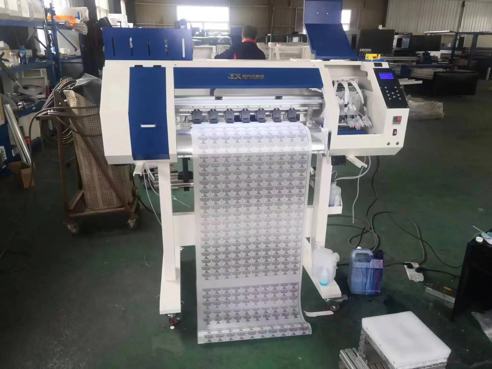 Factory Price A1 60cm L130 Powder Shaker Machine 2 I3200 Head Dtf600 ...