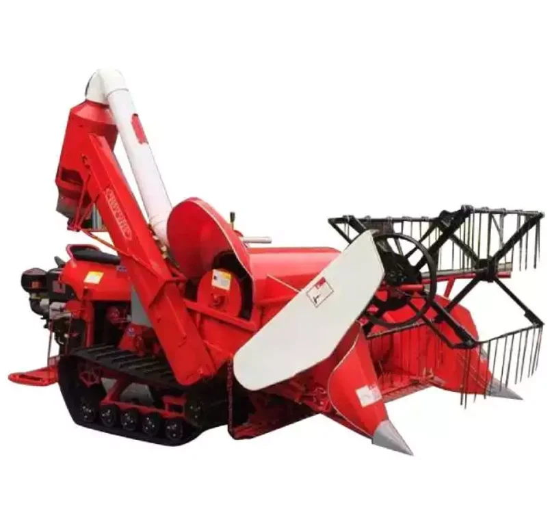 Small Rice,Grain,Wheat Self-propelled Grain Combine Harvester/reaper ...