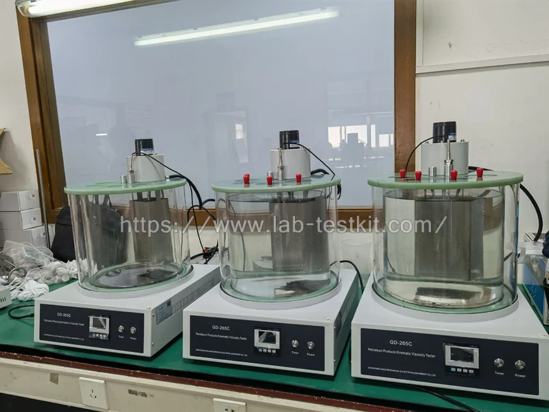 Laboratory Testing Equipment - Viscosity Analyzer Kinematic Viscometer ...