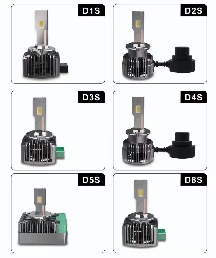 Hid To Led Directly D1s D2s D2r D3s D4s D4r D5s D8s Led Headlight Bulbs ...