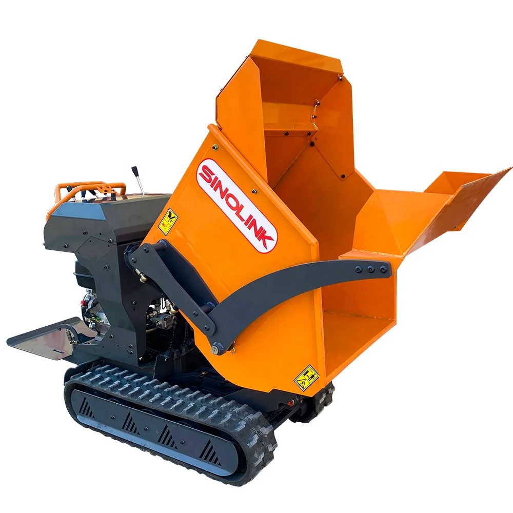 Hydraulic Self Loading Crawler Loader Dumper Mini Dumper Transporter ...