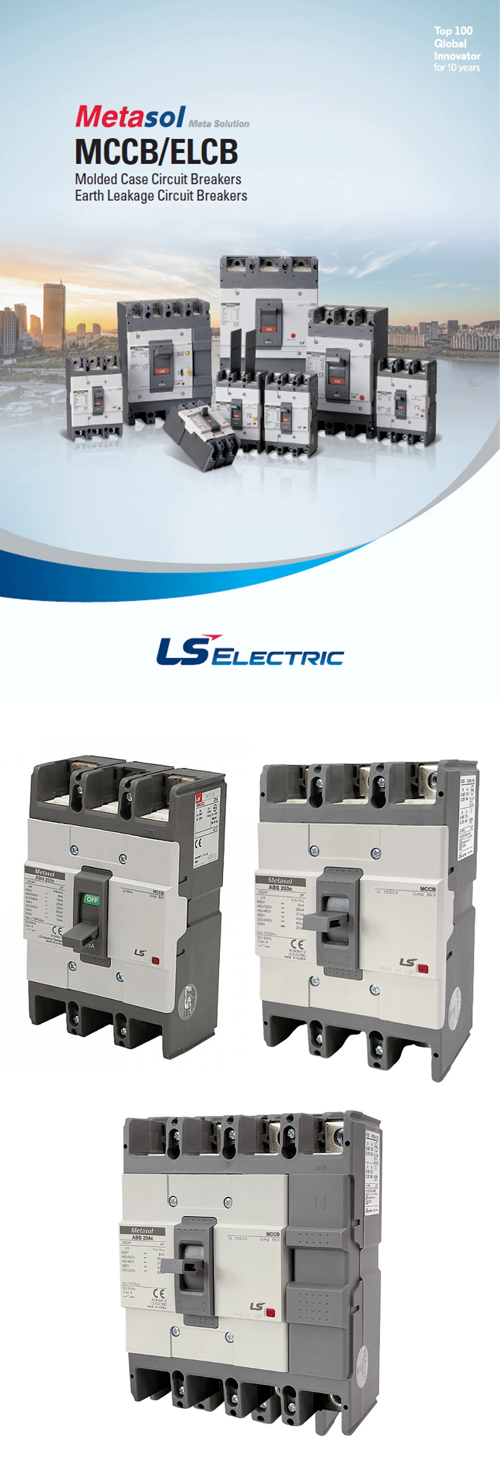 LS ELECTRIC_MCCB模壳断路器| Alibaba.com