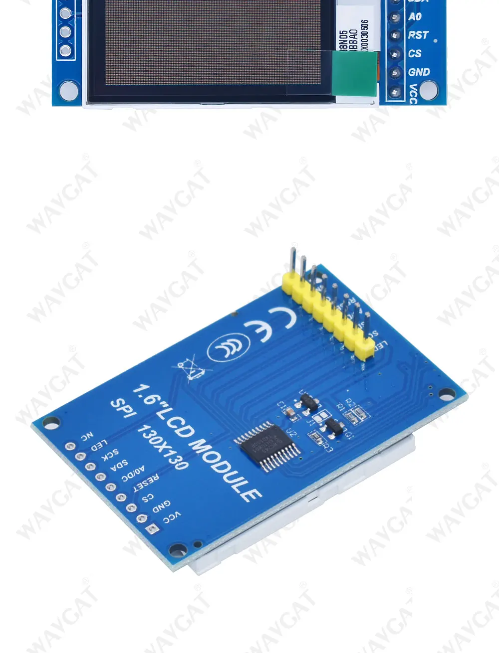1.6 Inch OLED Display Module - TFT IPS OLED Transflective