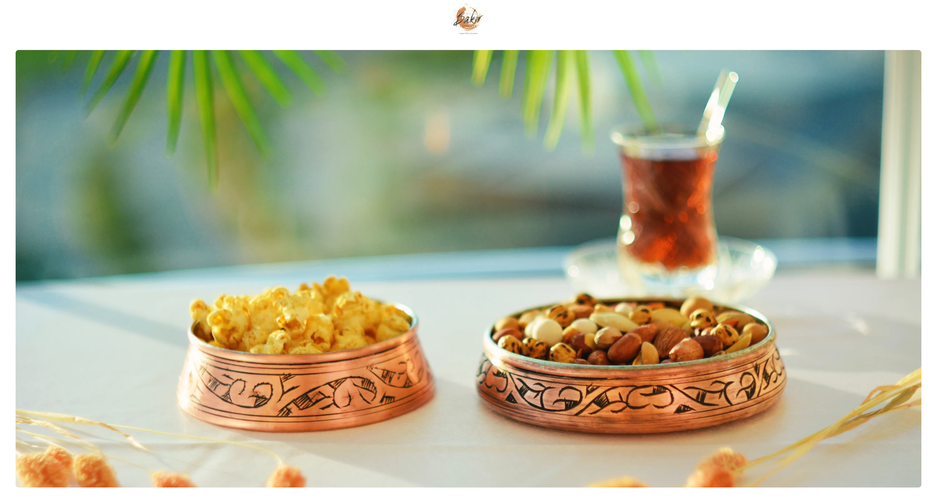 Handmade Copper Appetizer Plate Copper Dessert Plates Engraved Copper ...
