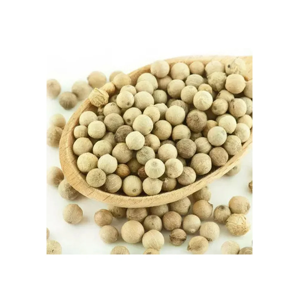 Wholesale Natural In Bulk White Pepper Whole Dried Round Chinese Hainan ...