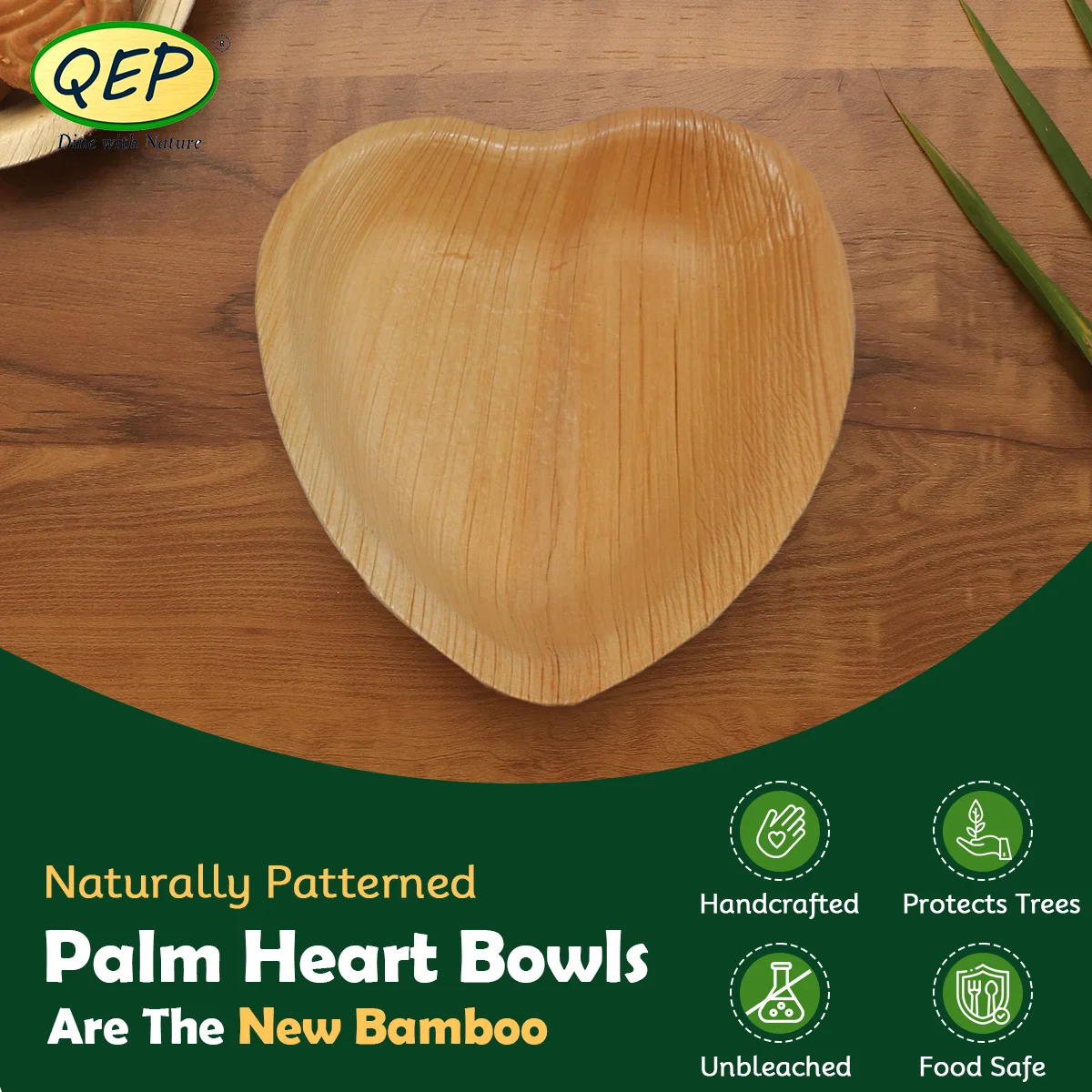 Organic Sustainable Square Dinnerware Set Areca Palm Leaf Plates From ...